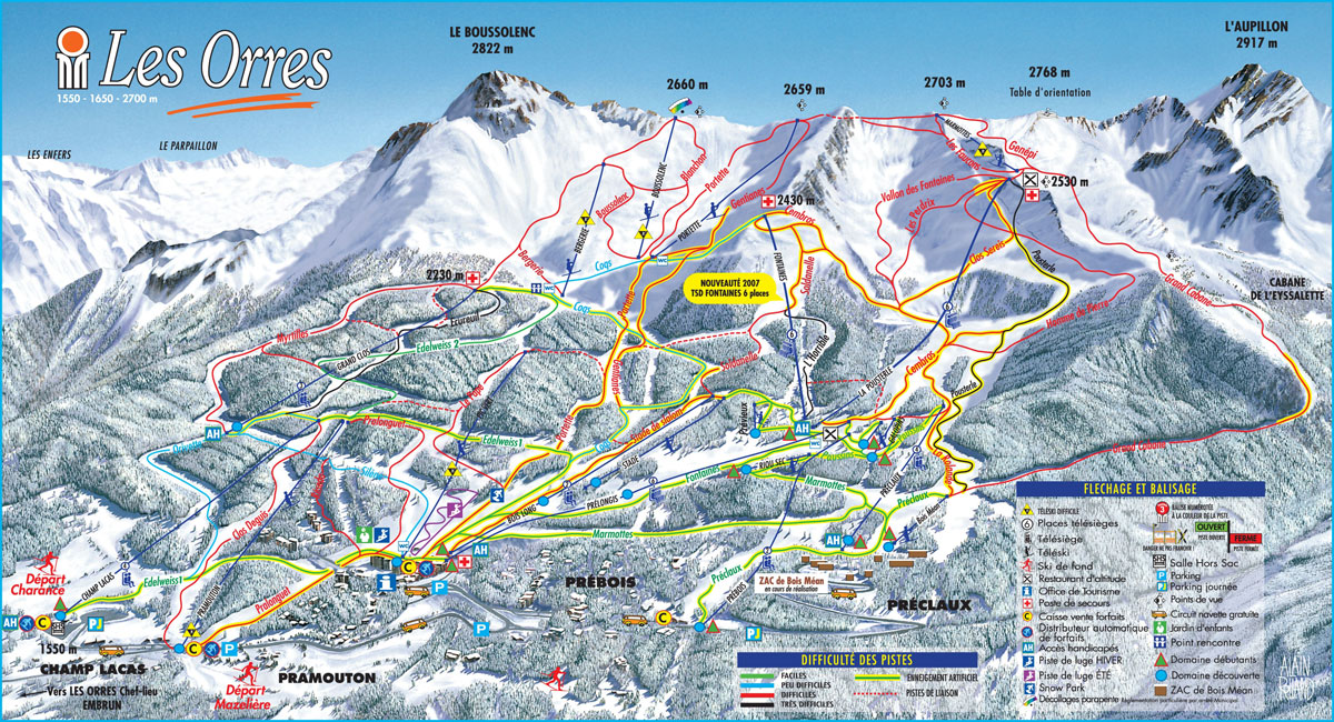 Les Orres - Les stations de ski sur ski-station.net